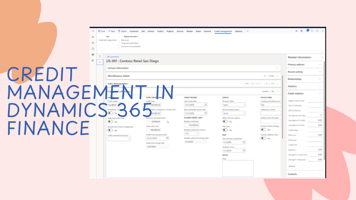 Credit Management in Dynamics 365 Finance
