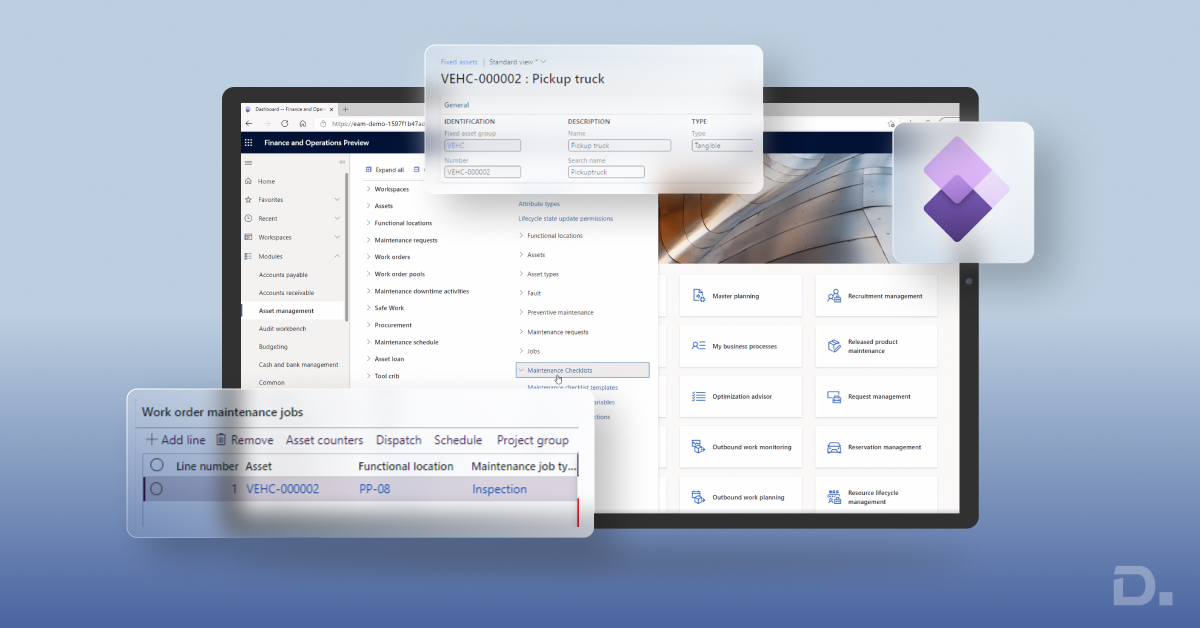 Dynamics 365 Asset Management: Minimise Unplanned Maintenance