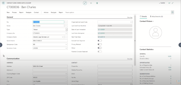 CRM Functionality in Dynamics 365 Business Central | Dynamics Square