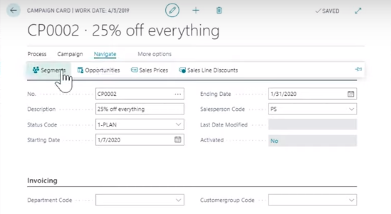 CRM Functionality in Dynamics 365 Business Central | Dynamics Square